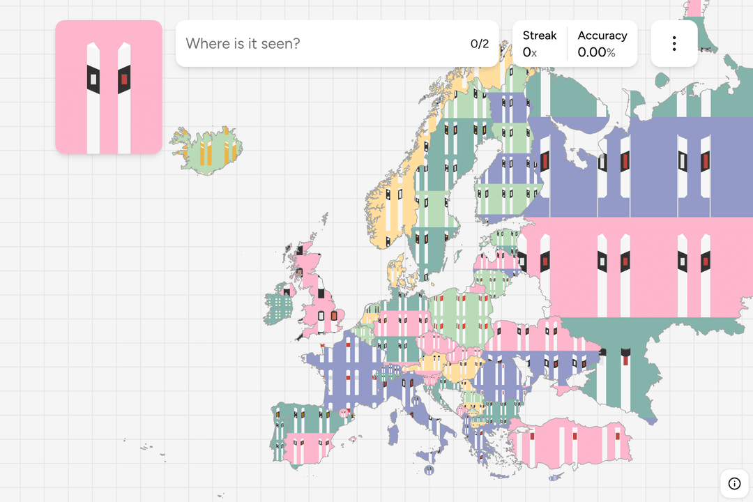European Bollards | Map Games